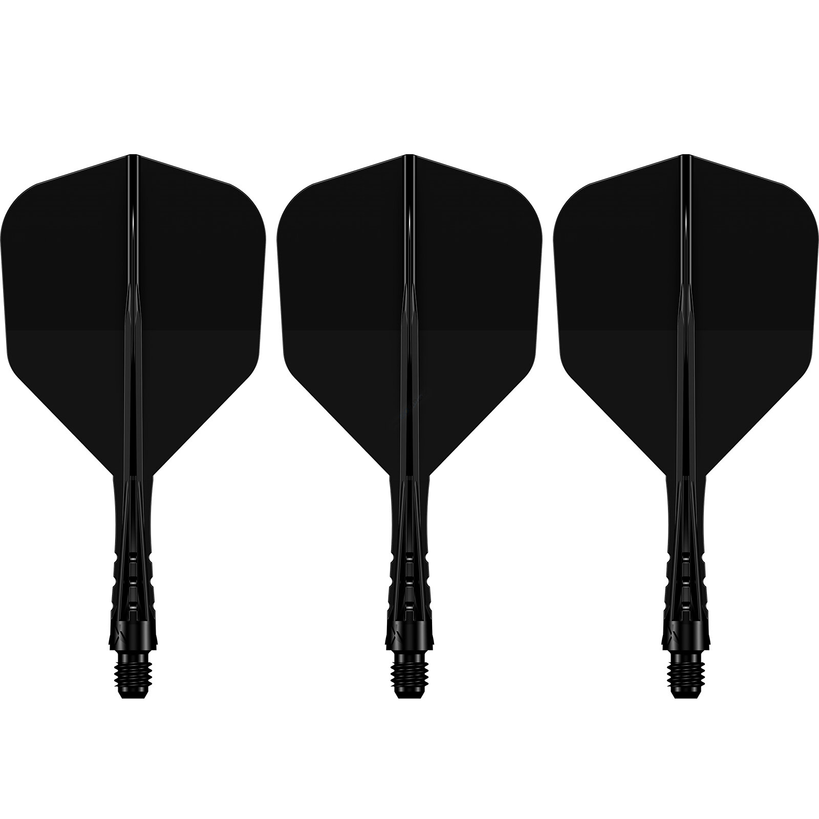Mission Force 90 Vortex Moulded Flight & Shaft System S Kurz Schwarz ...