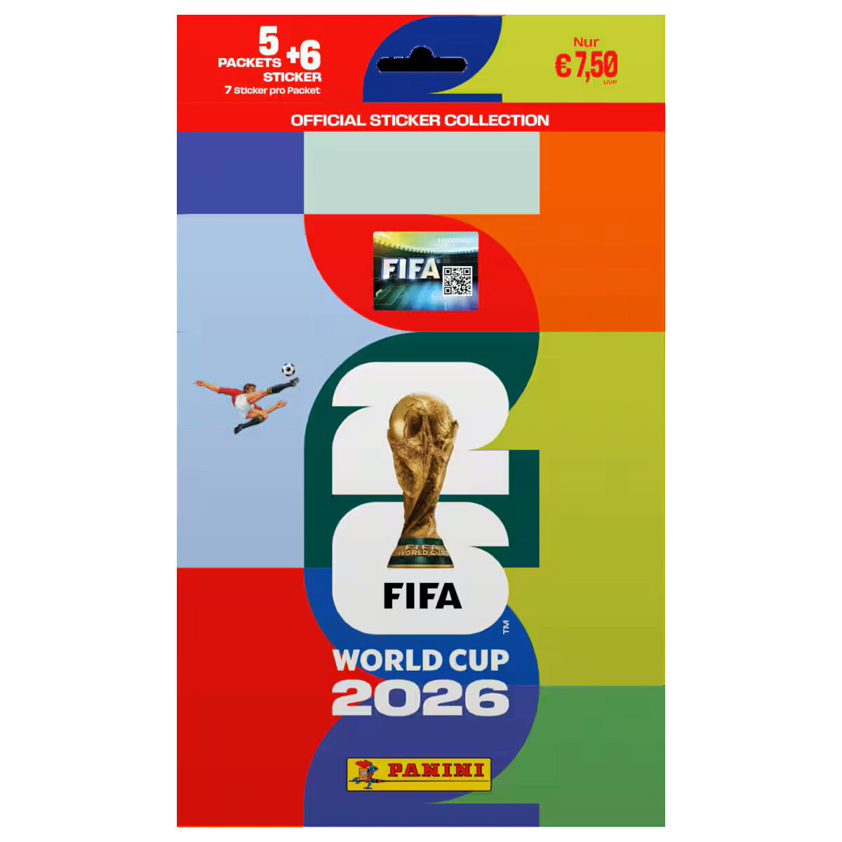 Fussball Weltmeisterschaft 2026 Sticker Panini Sammelalbum